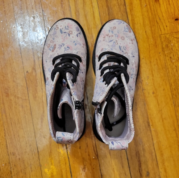 art class | Shoes | Art Class Girls Floral Print Combat Laceupzipper ...